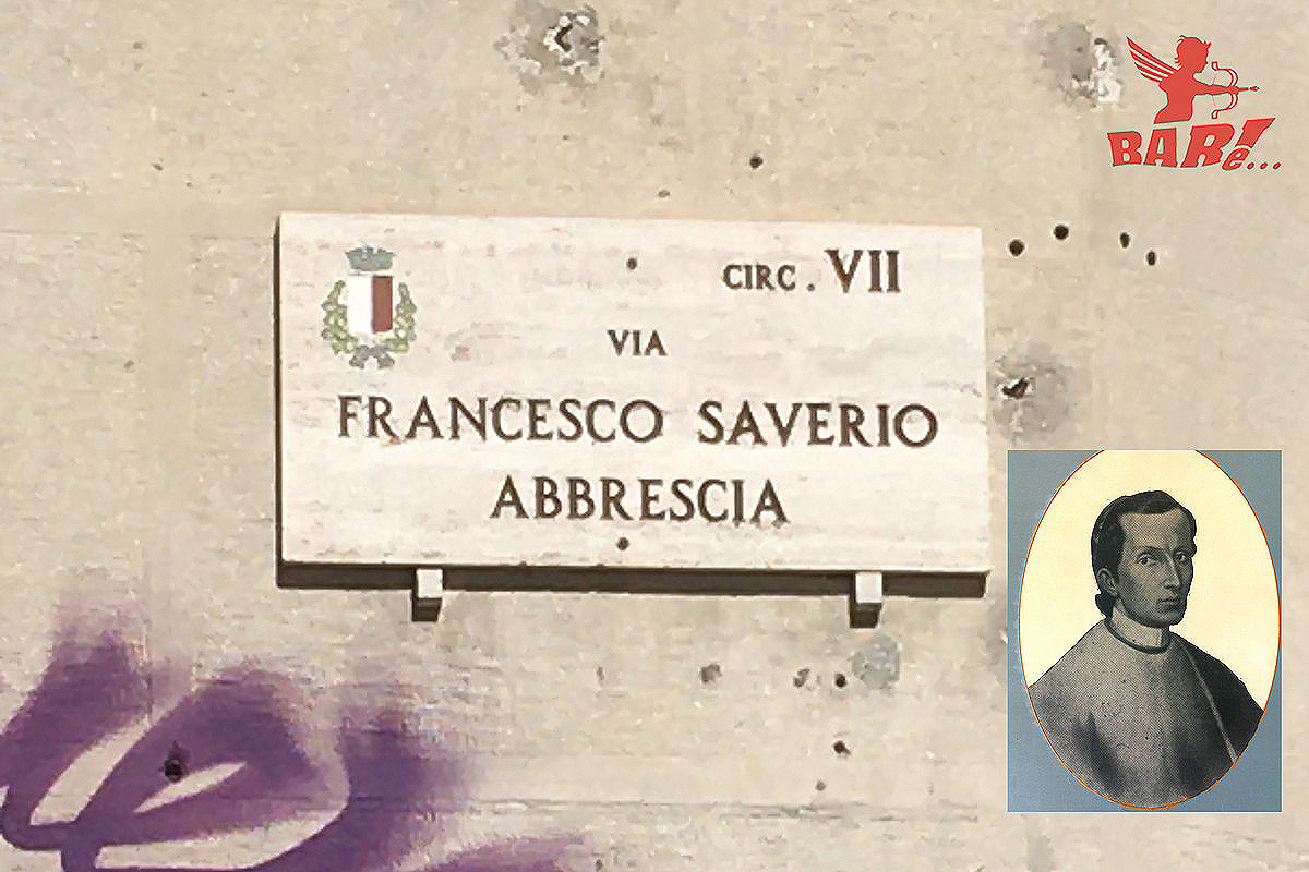 Francesco Saverio Abbrescia: la strada e i monumenti dedicati al poeta ...